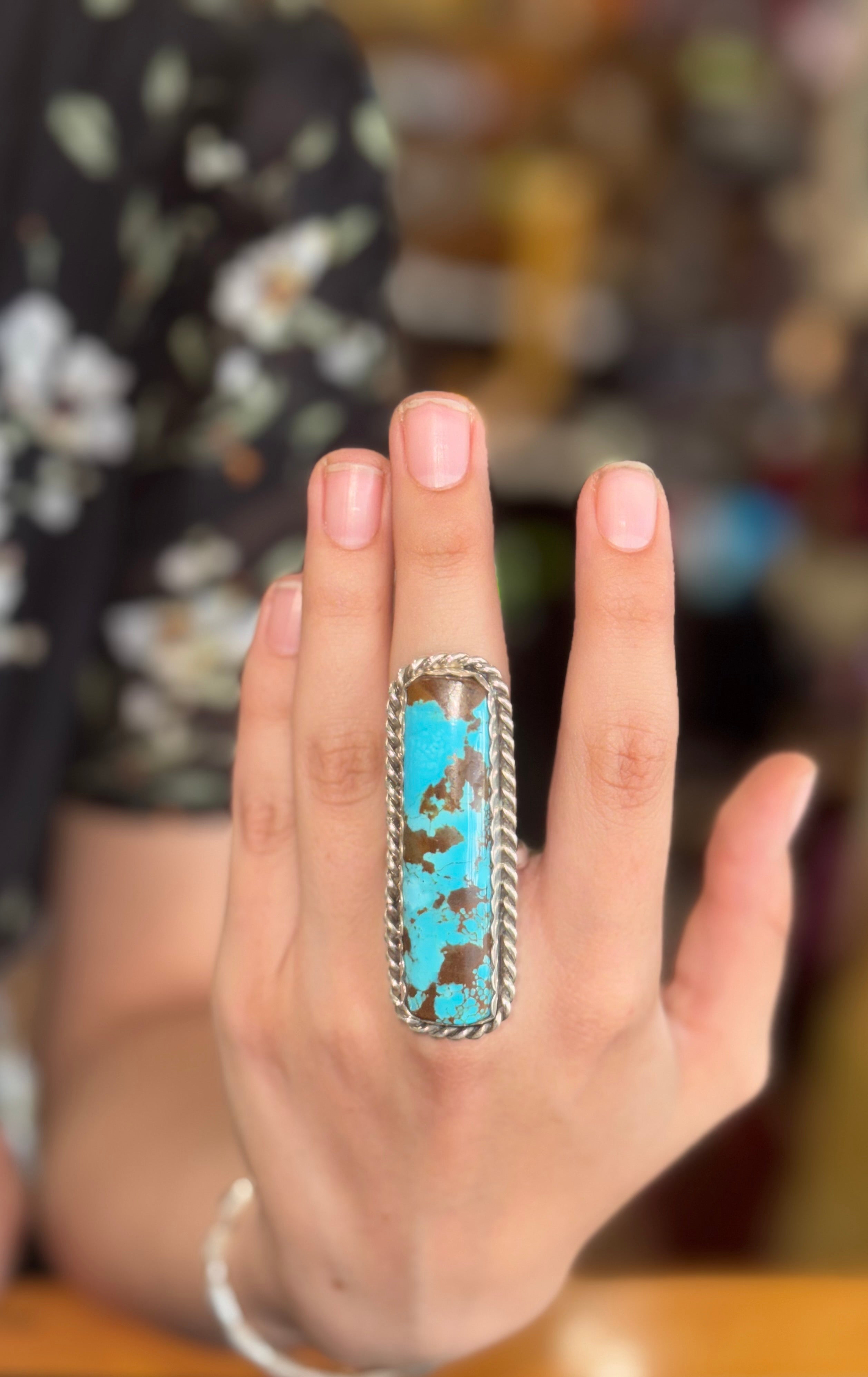Turquoise Ring – Taos Silver